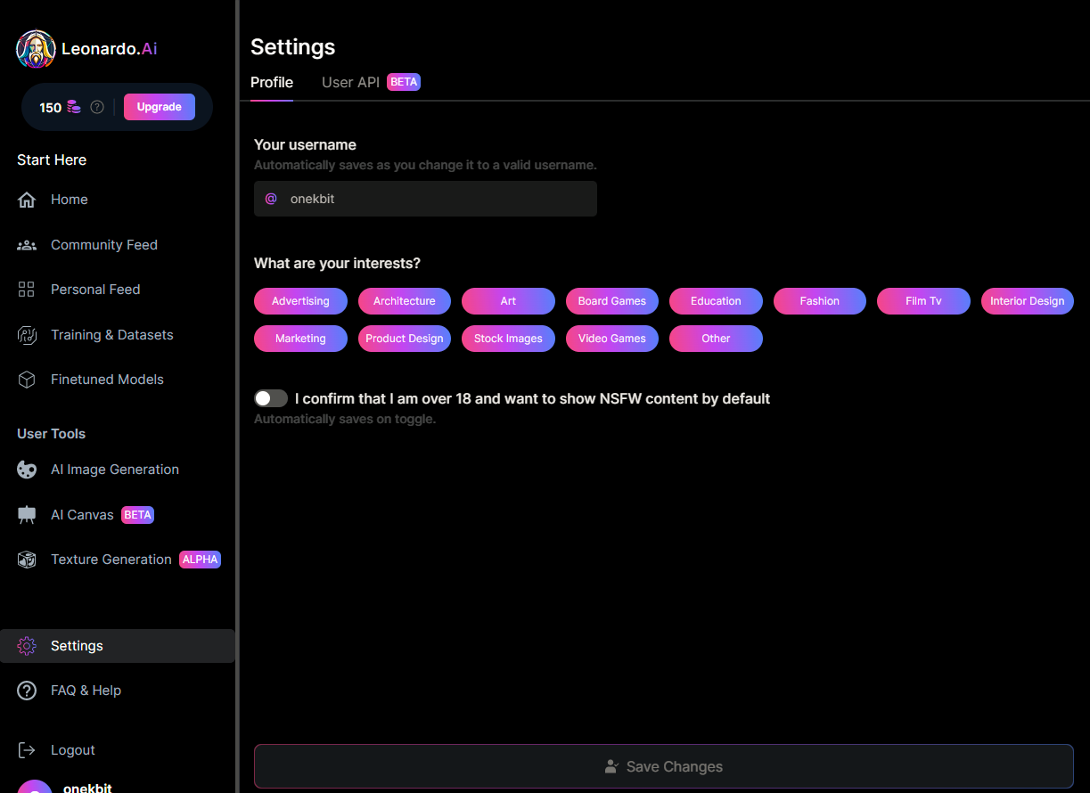 1.11、Settings界面详细介绍_onekbit云笔记